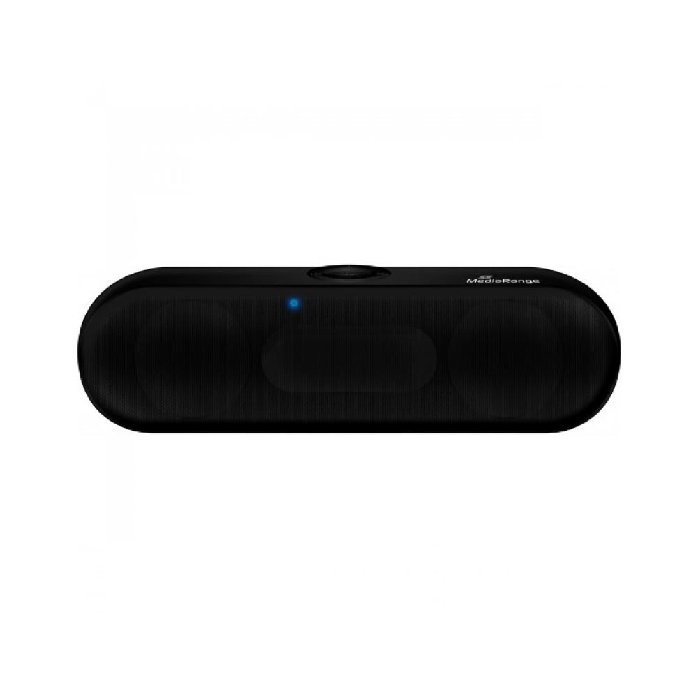 MediaRange Portable Bluetooth Stereo Speaker (Black) (MR734)